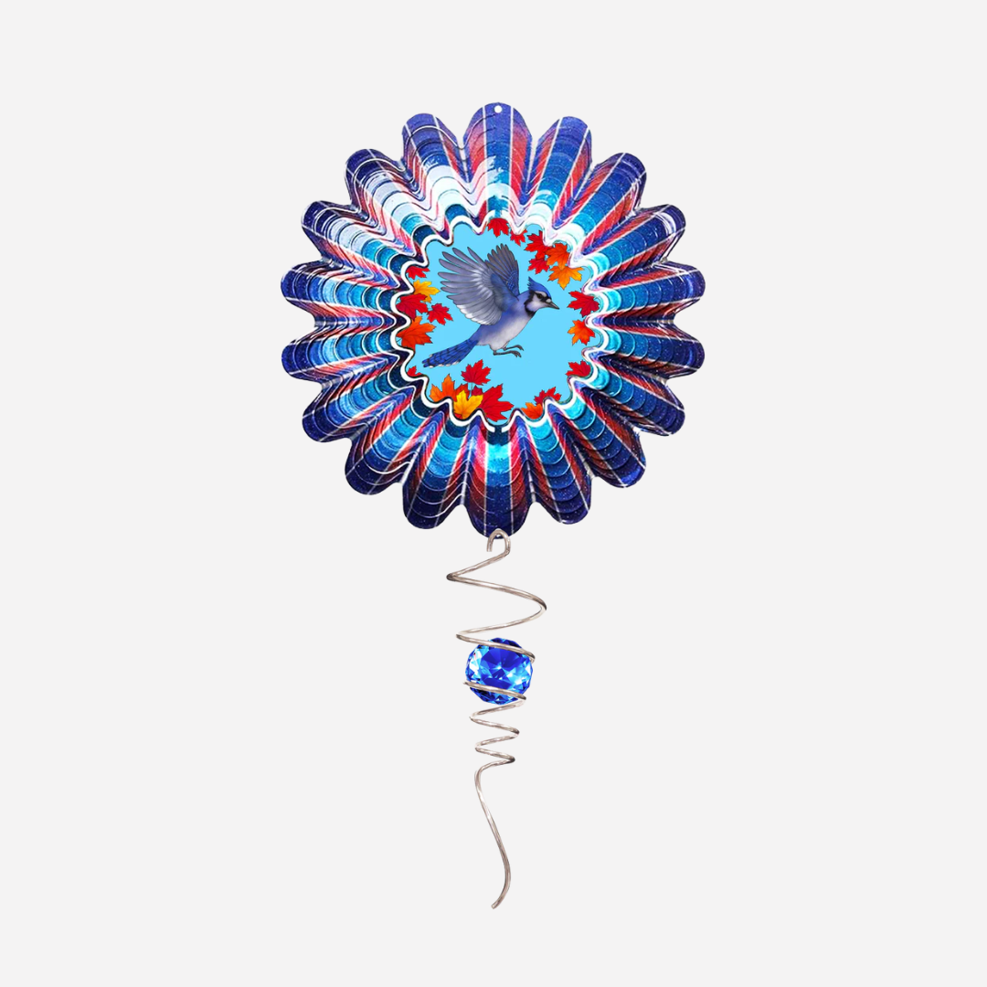 Spinfinity Animated Blue Jay w/Crystal Tail – Rob McIntosh