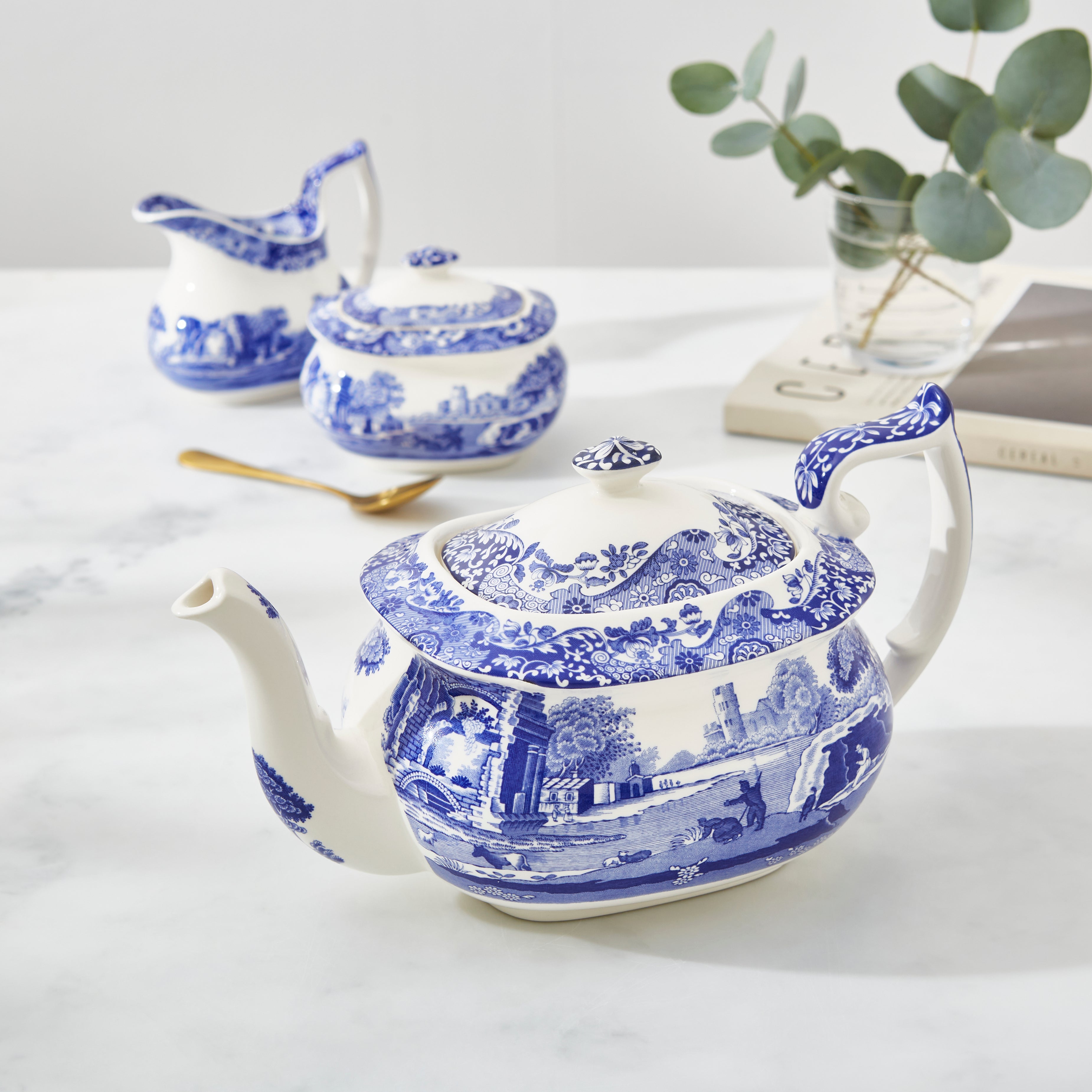 Spode Blue Italian Teapot 2pt – Rob McIntosh