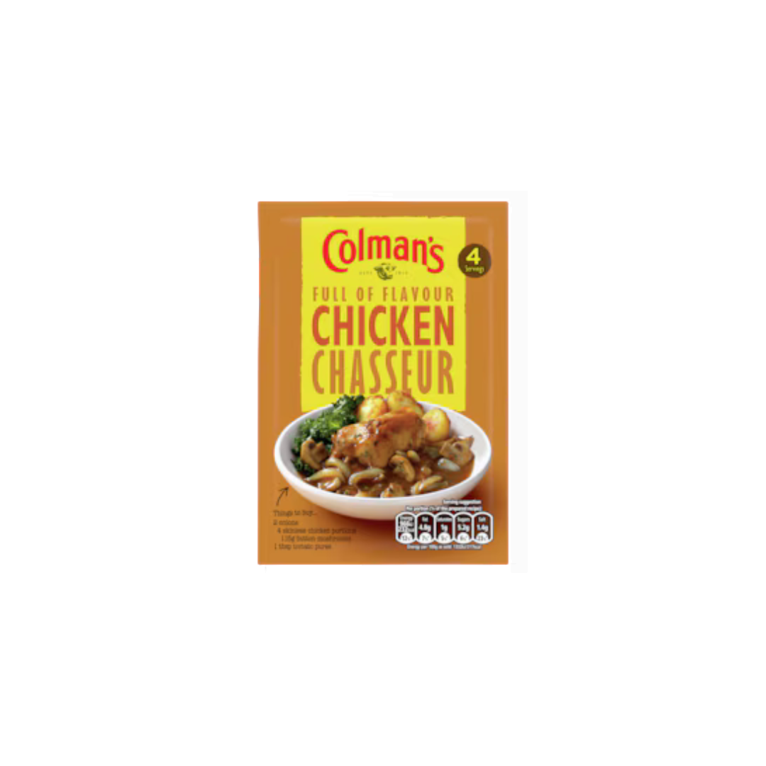 Colman's Chicken Chasseur Mix – Rob McIntosh