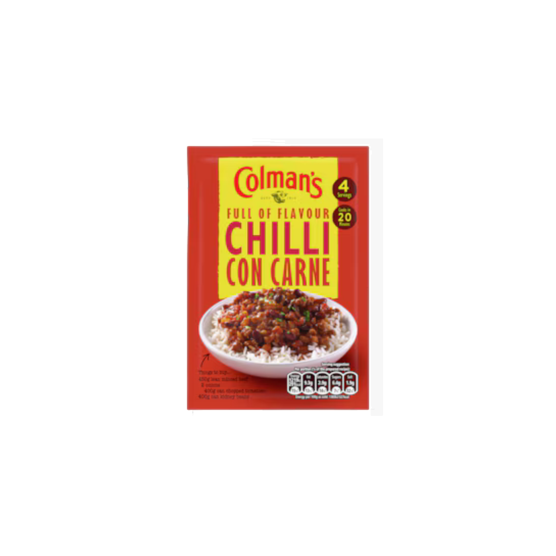 Colman's Chilli Con Carne Mix – Rob McIntosh