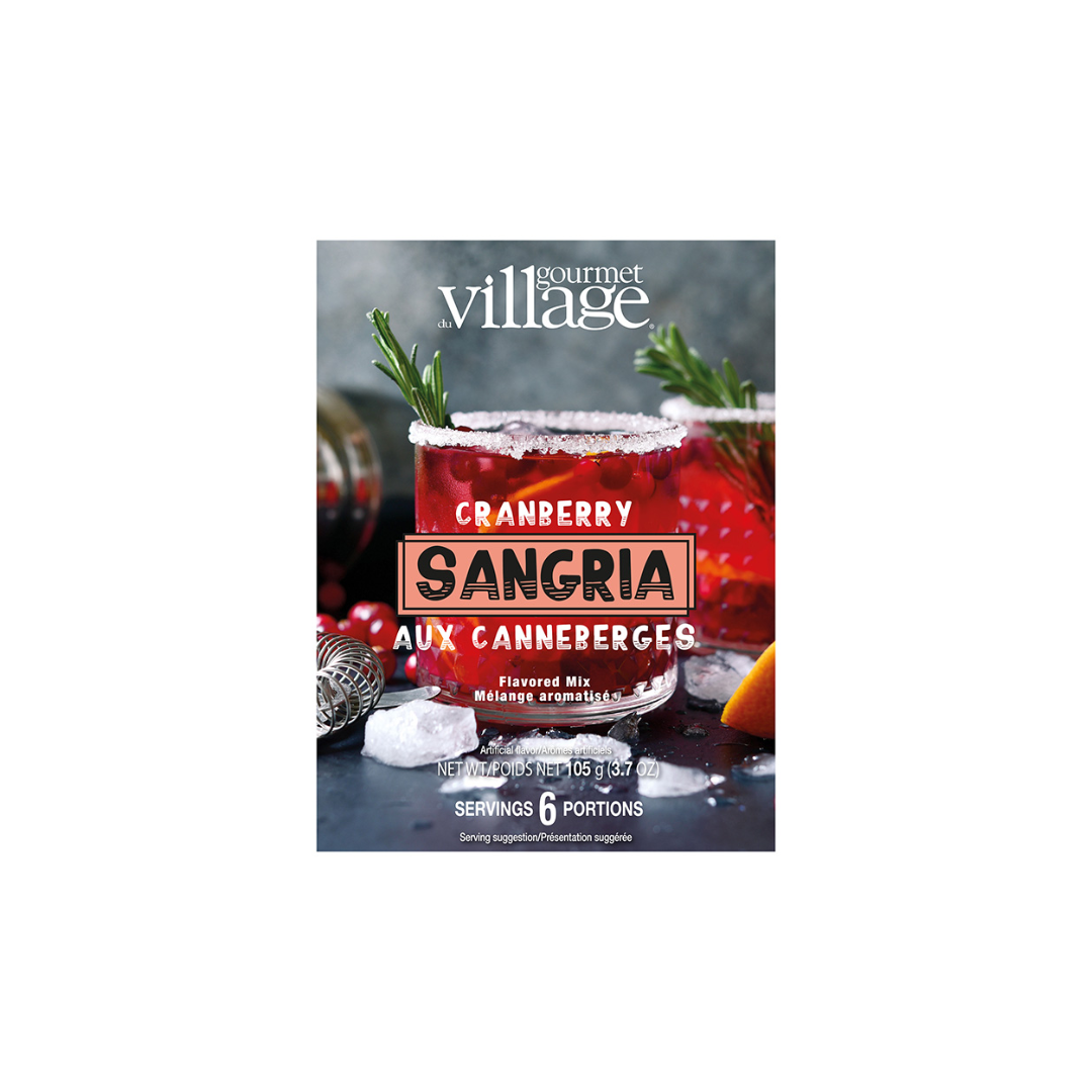 Gourmet Village | Drink Mix Cranberry Sangria Box – Rob McIntosh