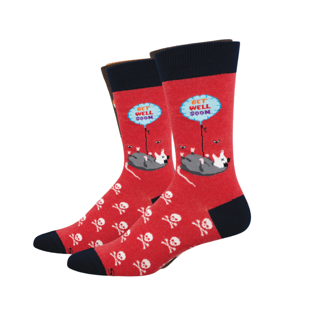 Socksmith Get Well Soon - Red Heather – Rob McIntosh