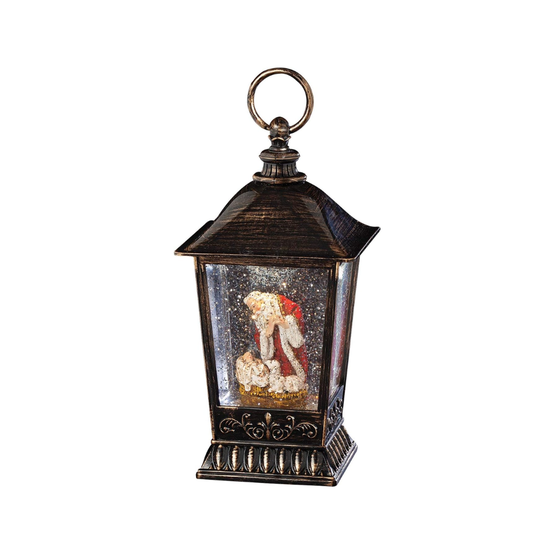 Swirl Lantern - Kneeling Santa – Rob McIntosh