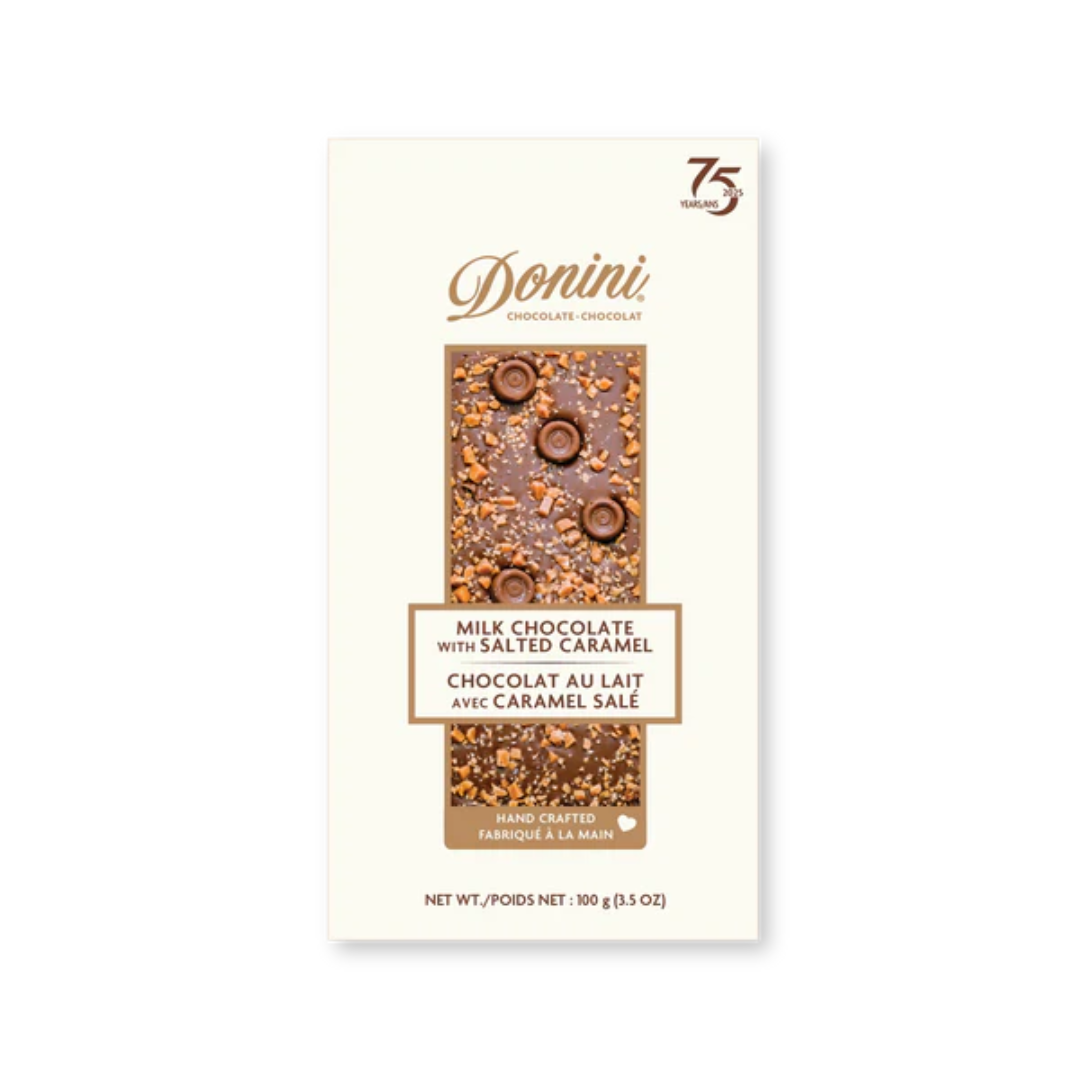 Donini Bar Milk Chocolate Salted Caramel 100g – Rob McIntosh