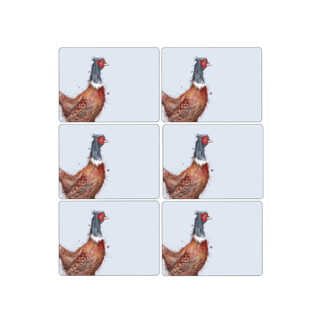 Wrendale Pheasant Luncheon - Set of 6 – Rob McIntosh