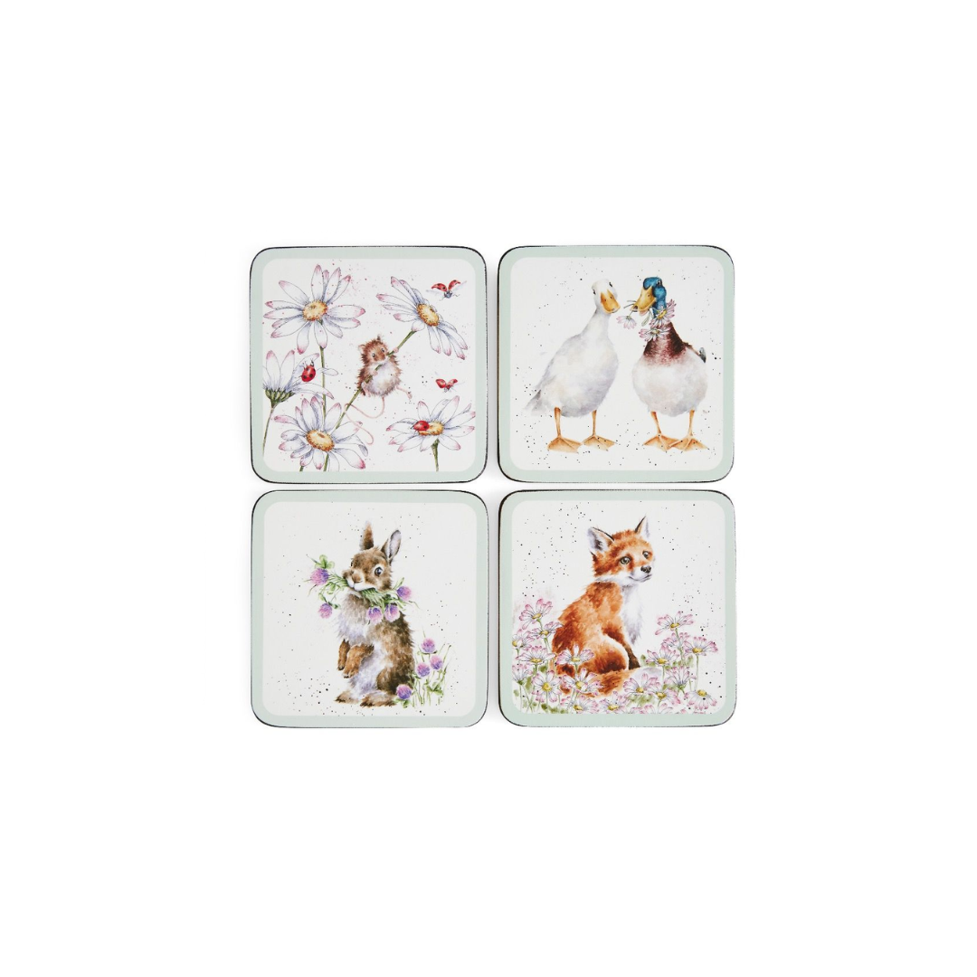 Wrendale Wild Flowers Coasters - Set of 4 – Rob McIntosh