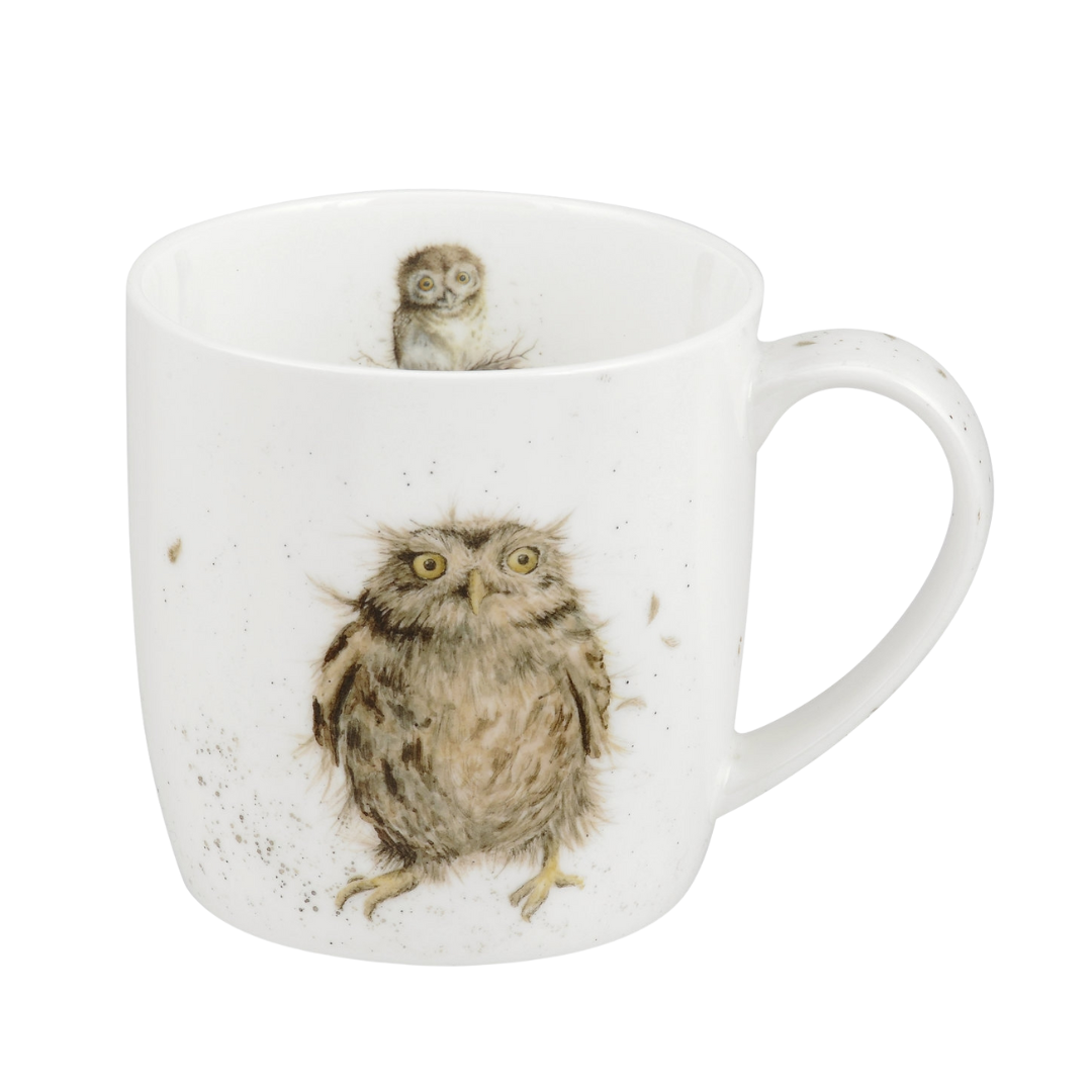 Wrendale 14 oz Mug – What a Hoot | Fine Bone China Mug – Rob McIntosh